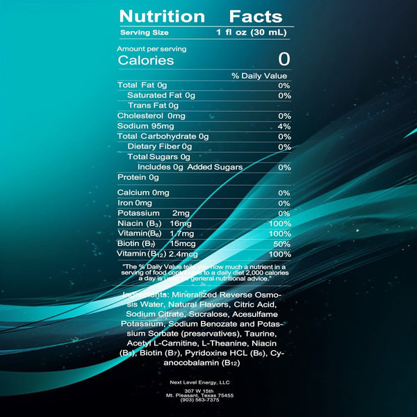 Decaf Energy Drink Base – Next Level Energy